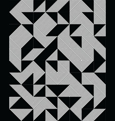 Geometric abstract seamless pattern Royalty Free Vector