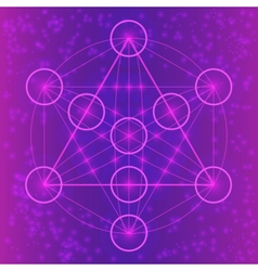 Sacred geometry symbols and elements Royalty Free Vector