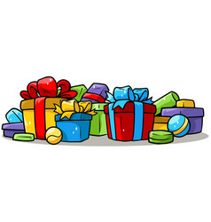 Cartoon silver mailbox icon Royalty Free Vector Image