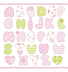 Funny alphabet 7 Royalty Free Vector Image - VectorStock