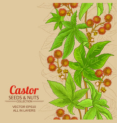 Castor frame Royalty Free Vector Image - VectorStock