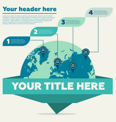 Step by instructions how to make origami Vector Image