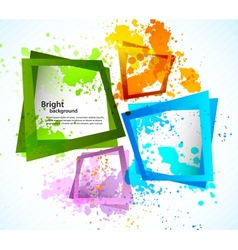 Abstract rainbow background Royalty Free Vector Image