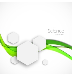 Abstract green background Royalty Free Vector Image