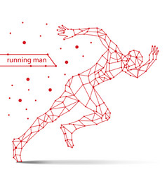 Trendy stylized movement archer sports archery Vector Image