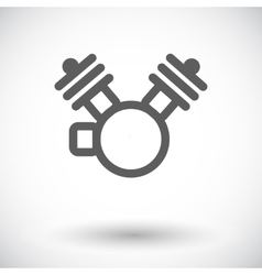 Motorcycle icon Royalty Free Vector Image - VectorStock