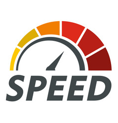 Automotive speed logo design Royalty Free Vector Image