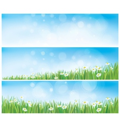 Spring banners Royalty Free Vector Image - VectorStock