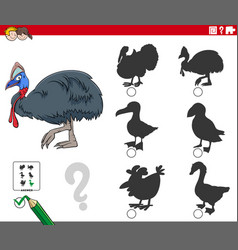 Whose are shadows Royalty Free Vector Image - VectorStock