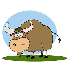 Yak cartoon Royalty Free Vector Image - VectorStock
