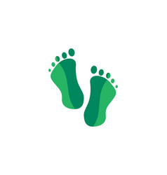 Silhouettes left and right palms Royalty Free Vector Image