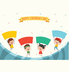 Kid singing Royalty Free Vector Image - VectorStock