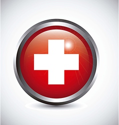 Healthcare plus sign medical symbol Royalty Free Vector