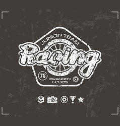 Retro template design vintage background Vector Image