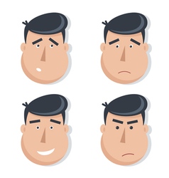 Emoticon with cell phone Royalty Free Vector Image