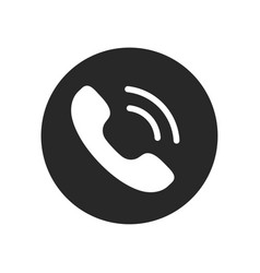 Contact icon mobile phone making a loud Royalty Free Vector