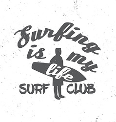 Hand drawing summer print Royalty Free Vector Image