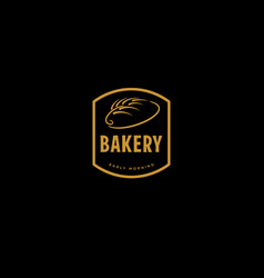 Baker chef logo Royalty Free Vector Image - VectorStock