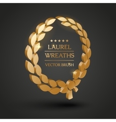 Bronze roze gold gradients set in hexagons big Vector Image