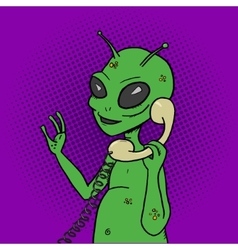 People talk on the phone comic book Royalty Free Vector