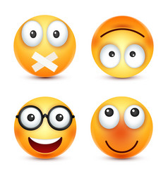 Ponder emoticon Royalty Free Vector Image - VectorStock