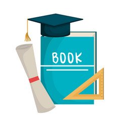 School book cartoon Royalty Free Vector Image - VectorStock