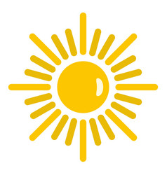 Hot weather and summer day Royalty Free Vector Image - VectorStock