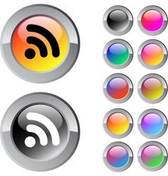 Color buttons set Royalty Free Vector Image - VectorStock