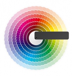 Color wheel Royalty Free Vector Image - VectorStock