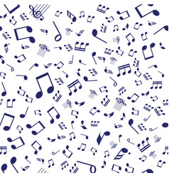 Seamless music background Royalty Free Vector Image