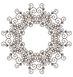 Lace card Royalty Free Vector Image - VectorStock