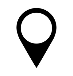 Location symbol map geography direction Royalty Free Vector