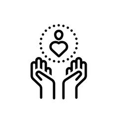 Caring Royalty Free Vector Image - VectorStock