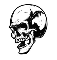 Smiling skulls Royalty Free Vector Image - VectorStock