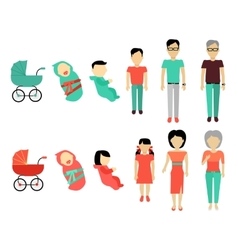 Stages human embryonic development Royalty Free Vector Image