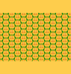 Seamless 3d brown rattan pattern art Royalty Free Vector