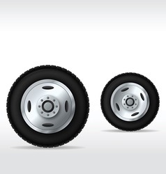 Rubber tires Royalty Free Vector Image - VectorStock