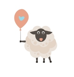 Cute black sheep Royalty Free Vector Image - VectorStock