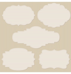 Vintage frames vector by Seamartini - Image #125013 - VectorStock