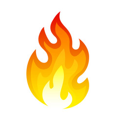 A big fire Royalty Free Vector Image - VectorStock