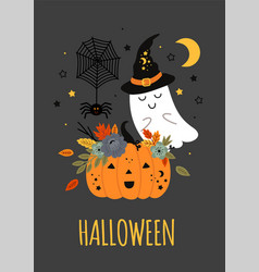 Spider halloween Royalty Free Vector Image - VectorStock