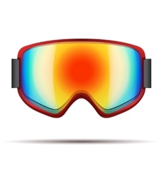 Ski goggles color icon Royalty Free Vector Image