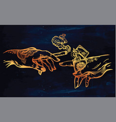 Marijuana smoker weeds drug warning Vector Image by MicroOne - Image ...