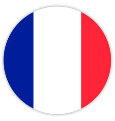 Simple round flag Royalty Free Vector Image - VectorStock