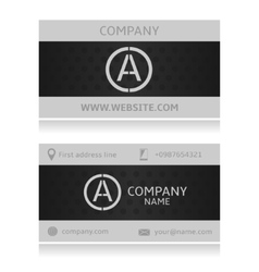 Business card abstract background Royalty Free Vector Image