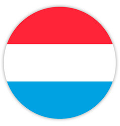 Simple round flag Royalty Free Vector Image - VectorStock