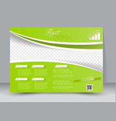 Landscape billboard flyer template Royalty Free Vector Image