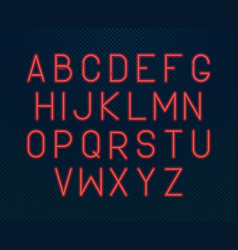 Eclectric shock style font design alphabet Vector Image