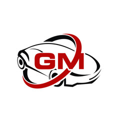 Auto service logo car repair icon Royalty Free Vector Image