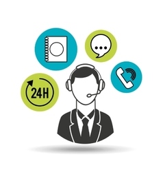 Excellence - competence innovation service Vector Image